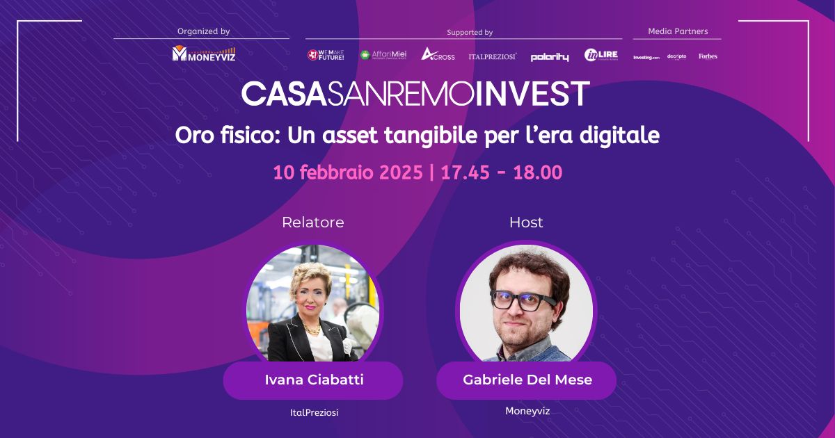 Oro fisico: Un asset tangibile per l'era digitale - Casa Sanremo